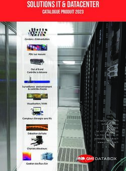 Solutions IT & DATACENTER - Catalogue produit 2023 - GMI-Databox
