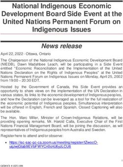 National Indigenous Economic Development Board Side Event at the United ...