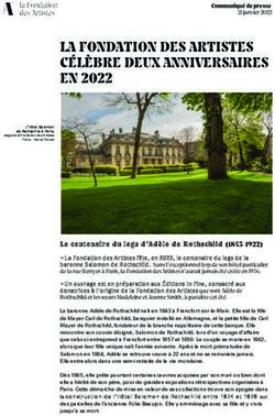 LA FONDATION DES ARTISTES CÉLÈBRE DEUX ANNIVERSAIRES EN 2022