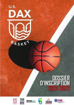 DOSSIER D'INSCRIPTION 2021-2022 - US Dax - Omnisports