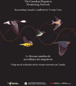 The Canadian Migration Monitoring Network - Le Réseau canadien de ...