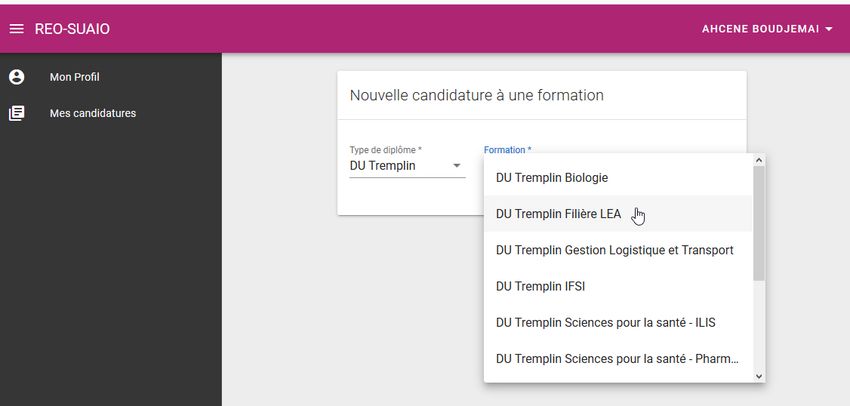 Guide d'utilisation de l'application des réorientations (REO-SUAIO ...