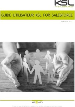GUIDE UTILISATEUR KSL FOR SALESFORCE - Septembre 2021 - Naelan