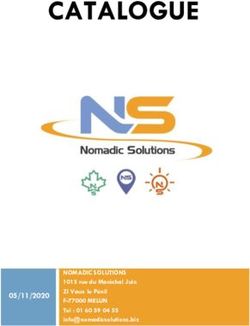 CATALOGUE 05/11/2020 - Nomadic Solutions